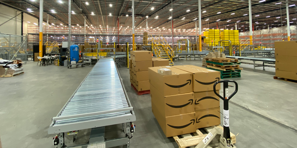 Amazon - Mezzanine Power and Lighting Fit Out | Platinum Electricians